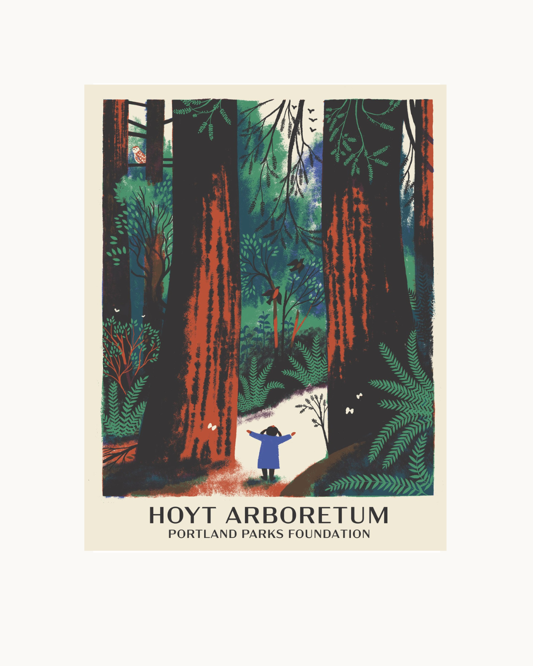 Hoyt Arboretum Poster by Portland Parks Foundation – MadeHere