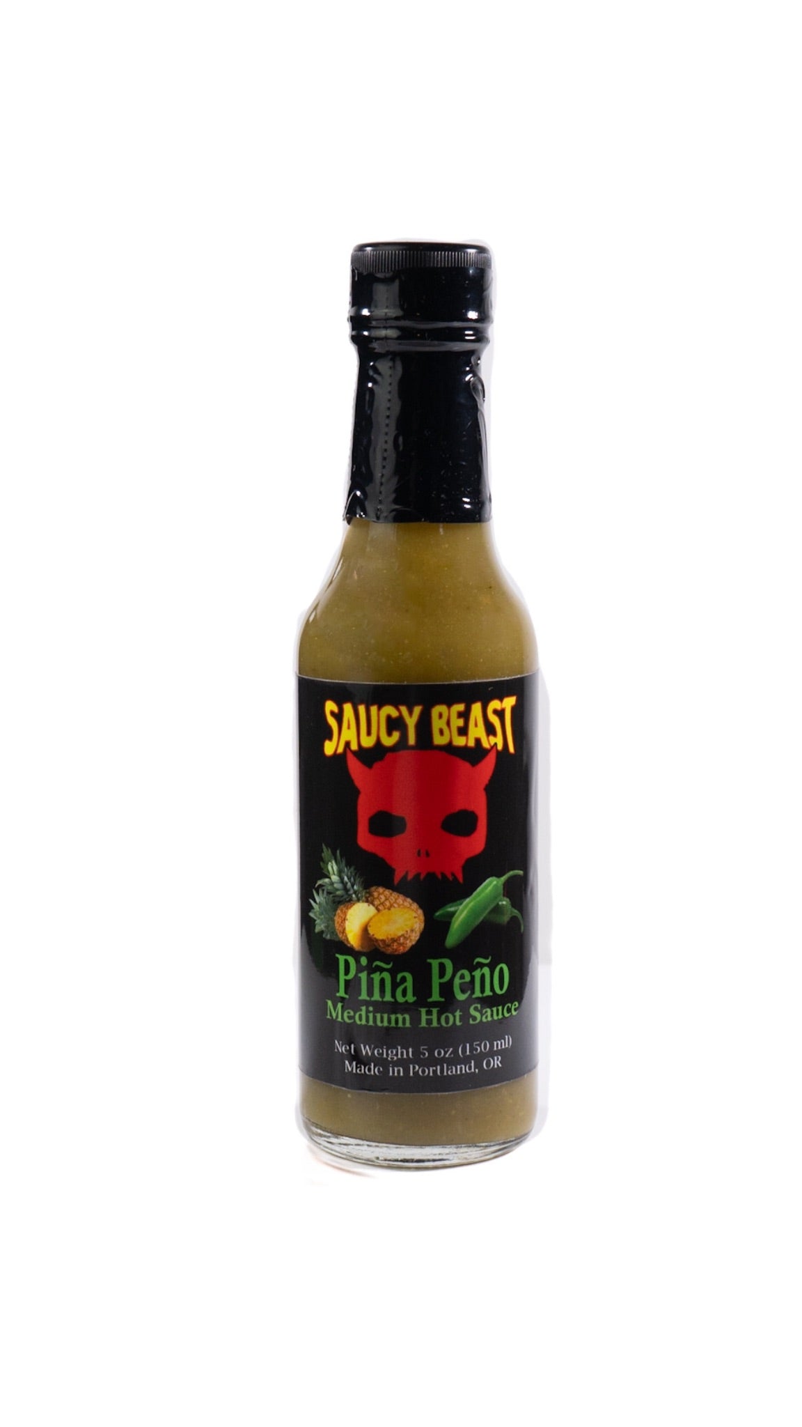 Piña Peño Hot Sauce by Saucy Beast – MadeHere