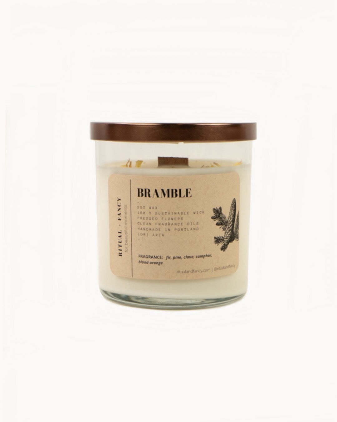 12oz Bramble Candle by Ritual + Fancy – MadeHere