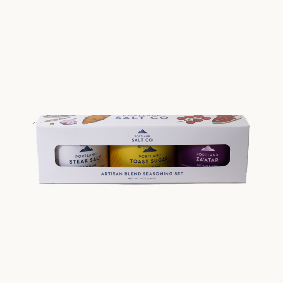 3-pack Classic Salt Set by Portland Salt Co. – MadeHere