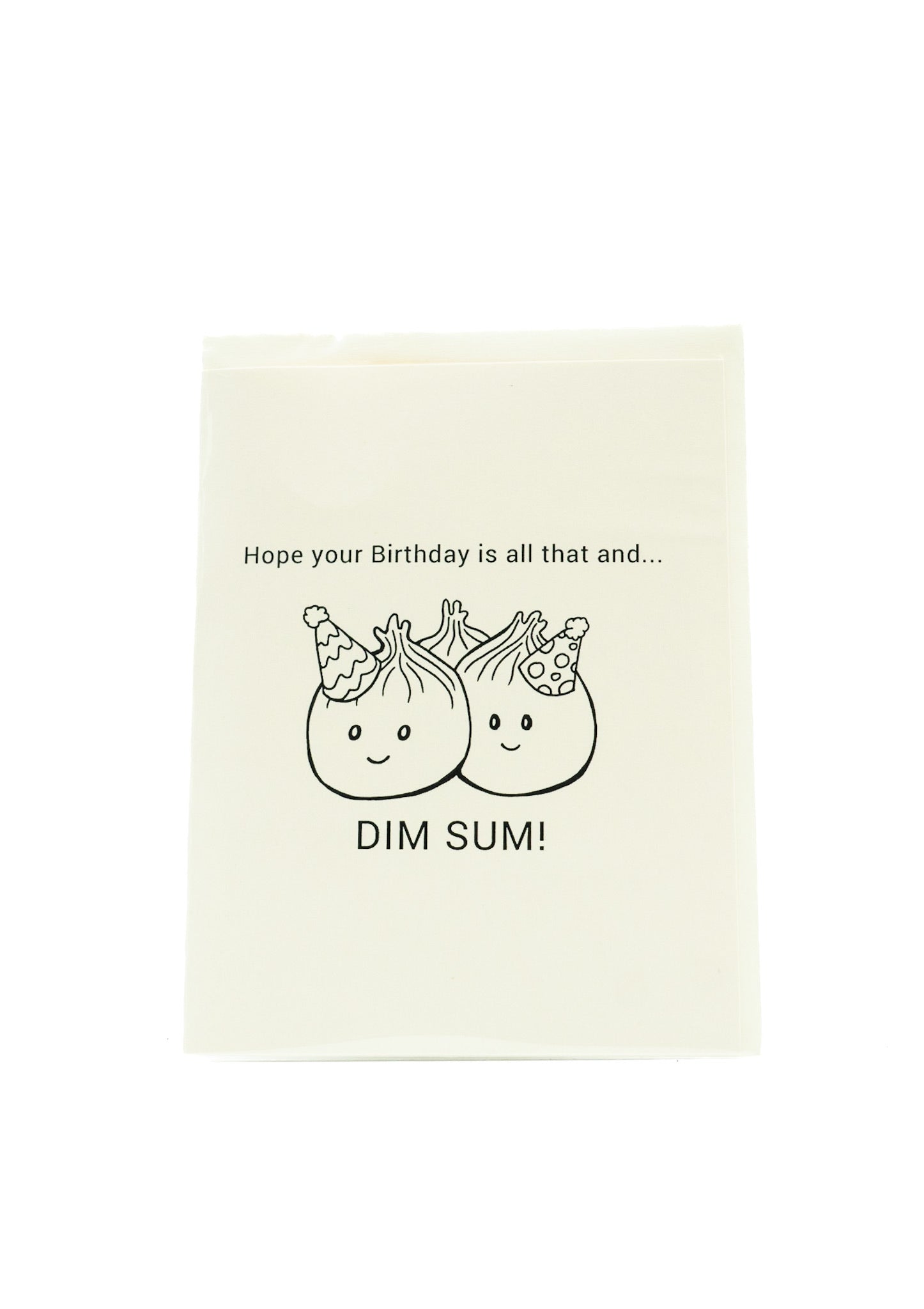Dim Sum Birthday Card by Sunshine Studios – MadeHere