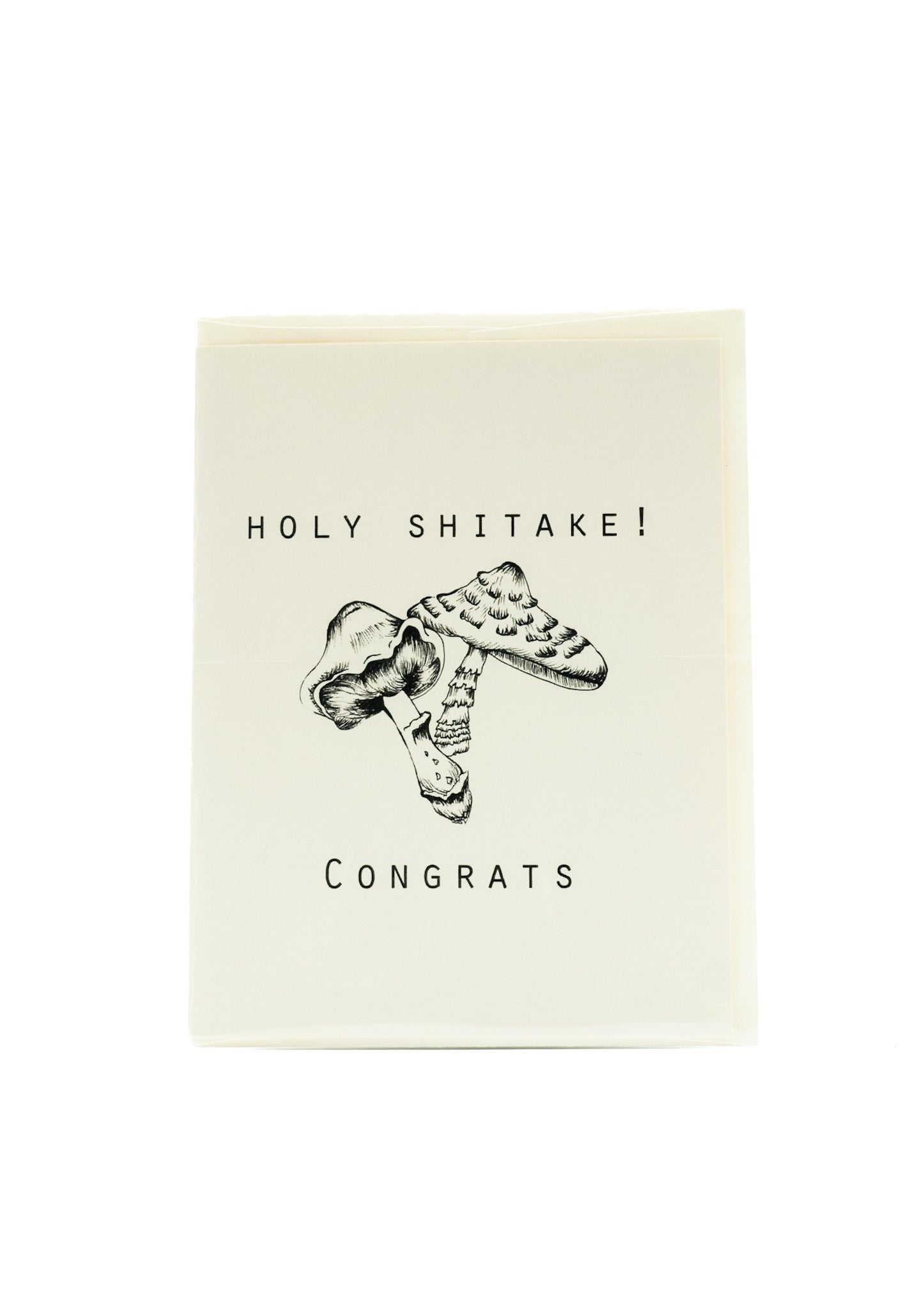 Holy Shiitake Congrats Card by Sunshine Studios – MadeHere